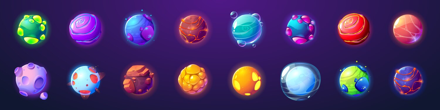 Asteroids Vector Images (over 31,000)