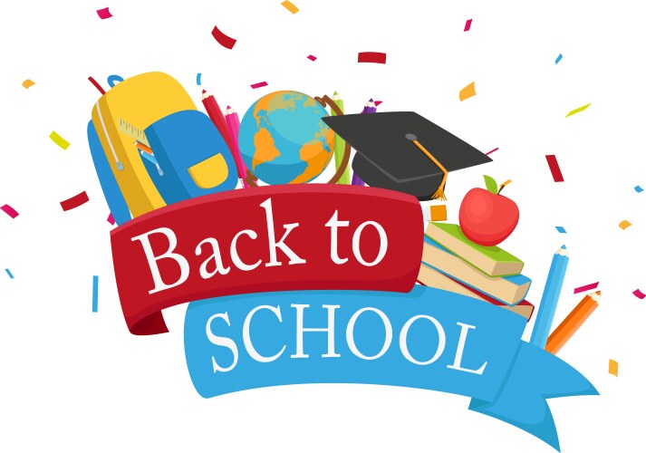 Owl in branch back to school september autumn Vector Image