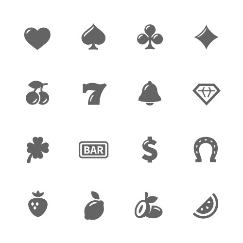 Slot Machine Symbols Vector Images (over 18,000)