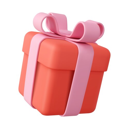 3d mystery gift box Royalty Free Vector Image - VectorStock