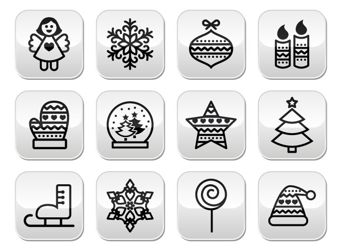 Christmas snow globe with pound symbol on stand Vector Image