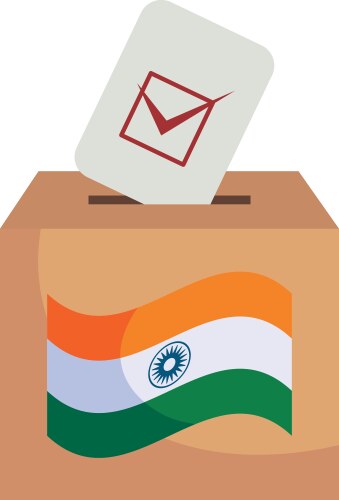 India general election national Royalty Free Vector Image