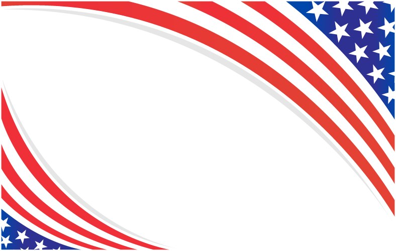 American Flag for Header Vector Images (over 740)