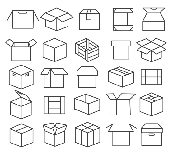Box Outline Vector Images (over 230,000)