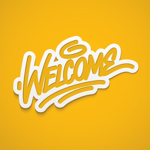 Welcome Calligraphy Vector Images (over 8,200)