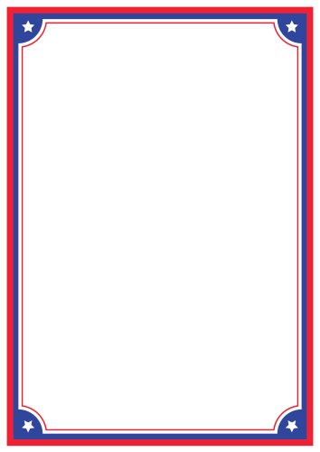 Page border a4 design for project Royalty Free Vector Image