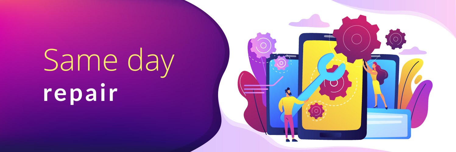 Electronics Repair Banner Vector Images (over 1,000)