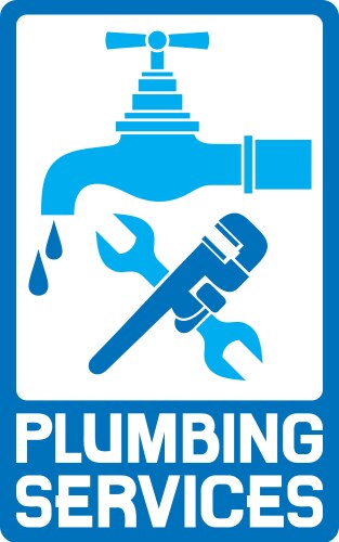 Repair plumbing symbol Royalty Free Vector Image