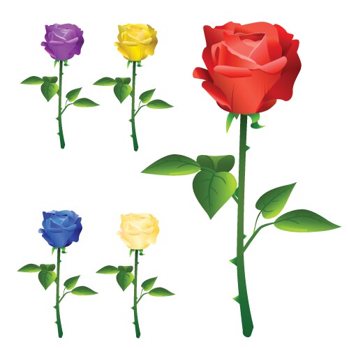 Single Rose Vector Images (over 10,000)