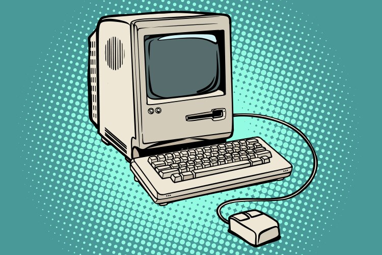 Retro Computer Vector Images (over 91,000)