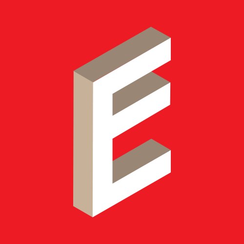 Isometric letter m Royalty Free Vector Image - VectorStock