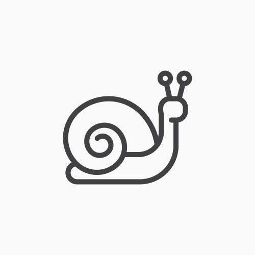 Snail icon set Royalty Free Vector Image - VectorStock