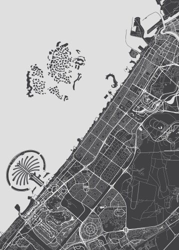 Dubai Map Vector Images (over 1,100)