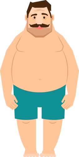 Fat Man Cartoon Vector Images (over 8,200)