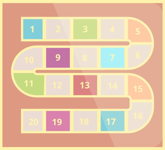 Board Game Path Vector Images (over 3,400)