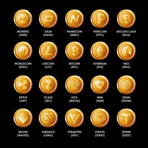 Crypto Coin Vector Images (over 83,000)