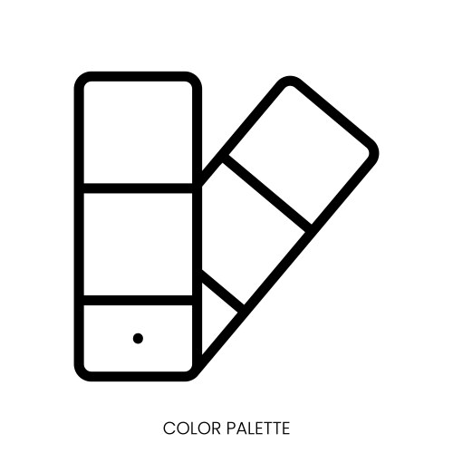 Consult icon line art style design isolated Vector Image