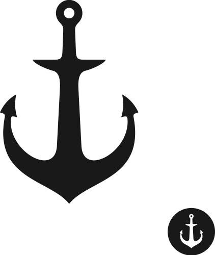 Anchor Silhouette Vector Images (over 15,000)