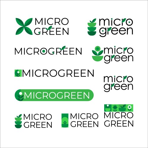 Microgreen Logo Vector Images (over 430)