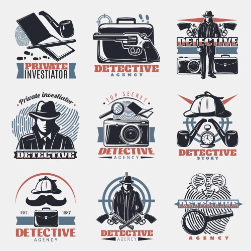 Detective Logo Vector Images (over 10,000)