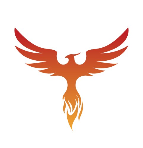 Phoenix Rising Logo Vector Images (over 1,300)