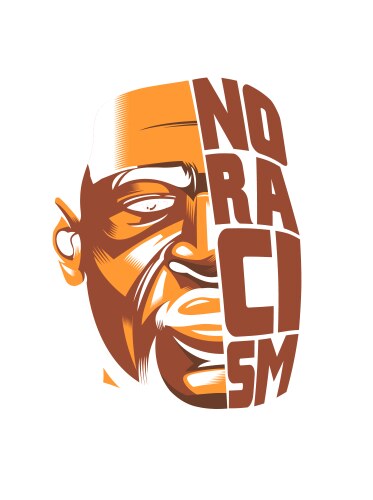 Anti donald trump sign Royalty Free Vector Image