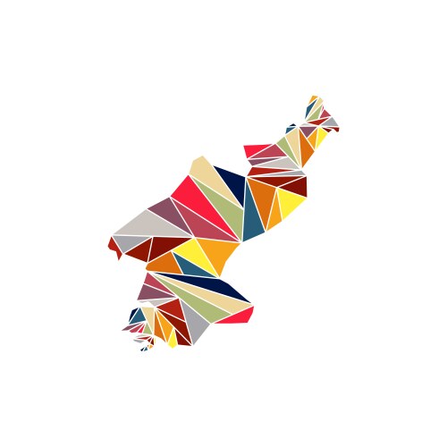 Map Poly Korea Vector Images (over 150)