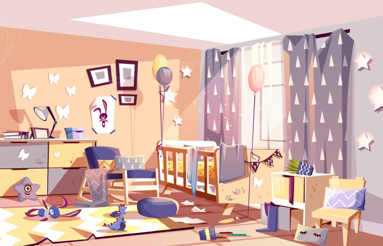 Cartoon Messy Room Vector Images (over 780)