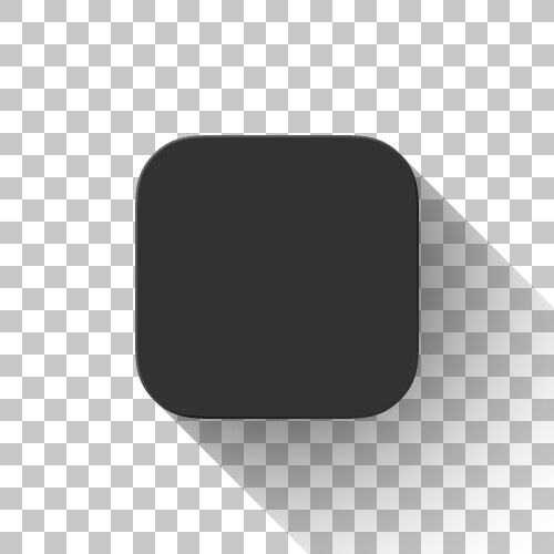 Technology blank app icon template Royalty Free Vector Image