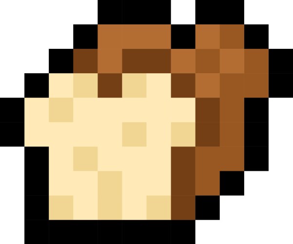 Pixel 8 bit classic 3d glasses - isolated Vector Image