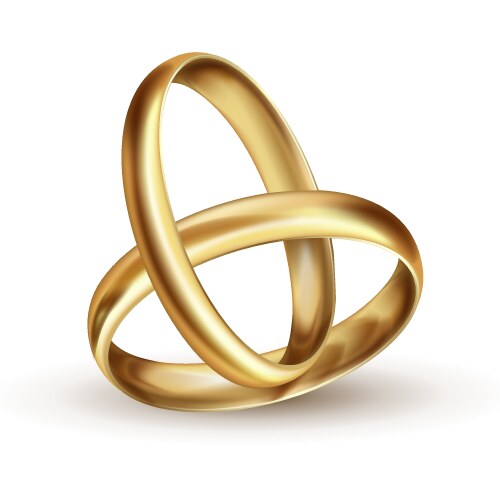 Gold ring Royalty Free Vector Image - VectorStock