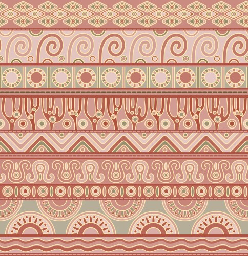 Seamless pattern for tribal design ethnic Vector Image