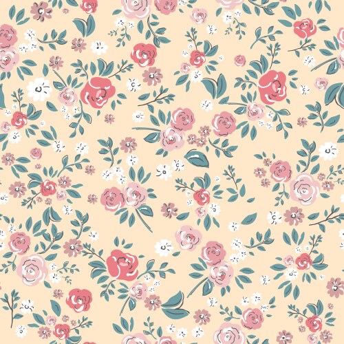 A delicate seamless pattern depicting Royalty Free Vector