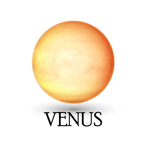 Planet venus icon Royalty Free Vector Image - VectorStock