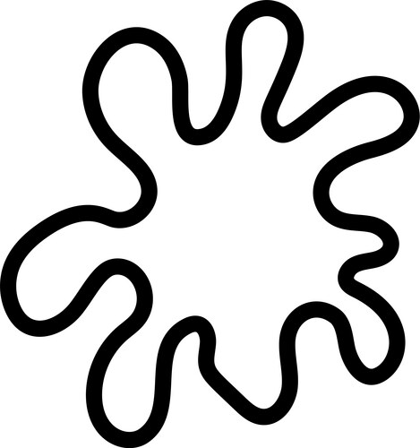 Paint Splat Outline Vector Images (over 990)