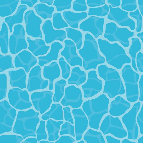 Seamless pattern of blue swimming pool water Vector Image