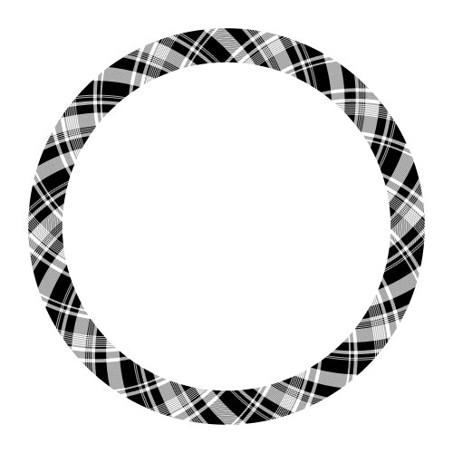 Rectangle borders and frames border pattern Vector Image