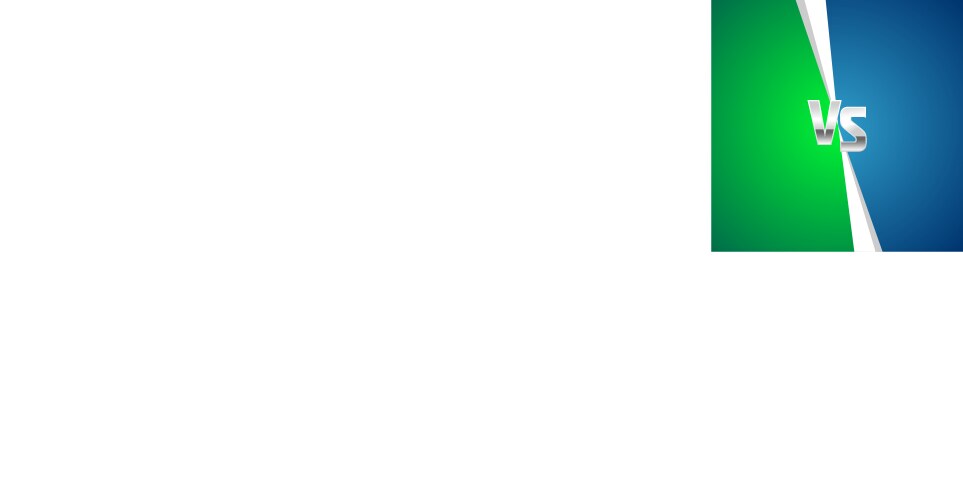 Versus background sport competition vs poster Vector Image