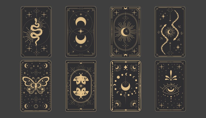 Tarot Border Vector Images (over 700)