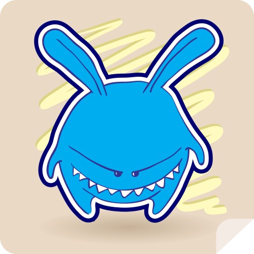 Angry Rabbit Vector Images (over 1,000)