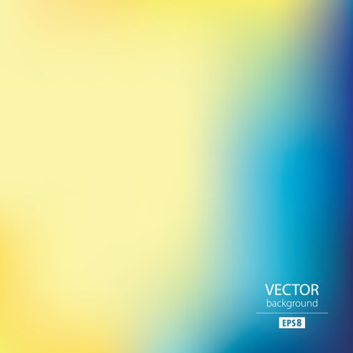 Gradient background in blue and yellow Royalty Free Vector