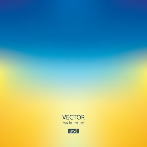 Gradient background in blue and yellow Royalty Free Vector
