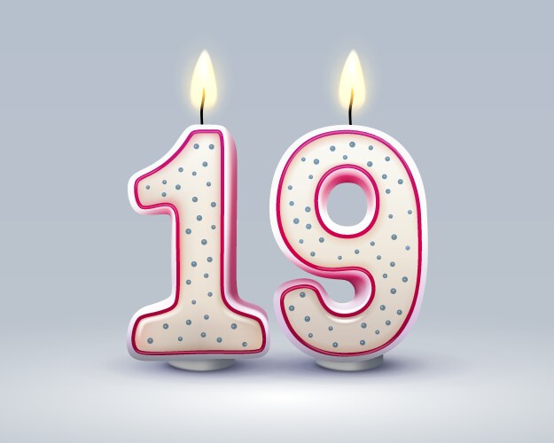 19 Years Vector Images (over 4,600)