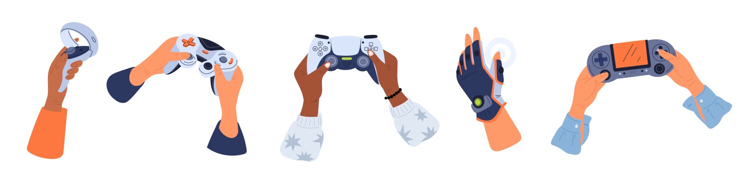 Game Controller Cartoon Vector Images (over 12,000)