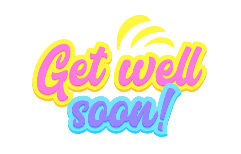Welcome back banner with blue typography Vector Image