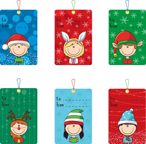 Funny kids shapes objects Royalty Free Vector Image