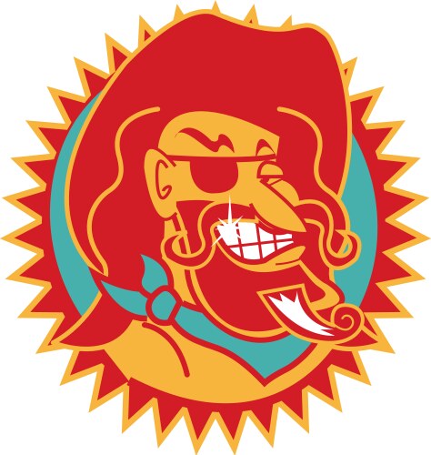 Wild west rodeo poster Royalty Free Vector Image