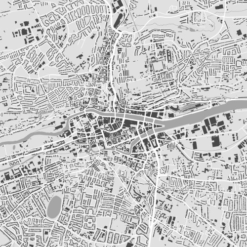 Map of limerick ireland detailed city map Vector Image