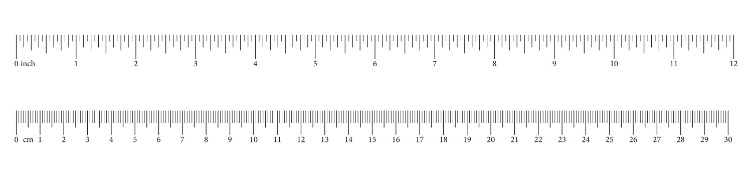 Ruler Size Indicator Cm Vector Images (over 360)