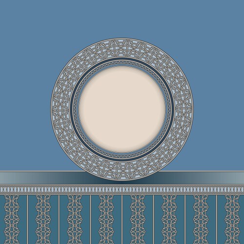 Plate Royalty Free Vector Image - VectorStock